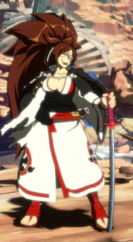 Baiken AC color pack no.1 Mod for GUILTY GEAR -STRIVE- | GGST Mods