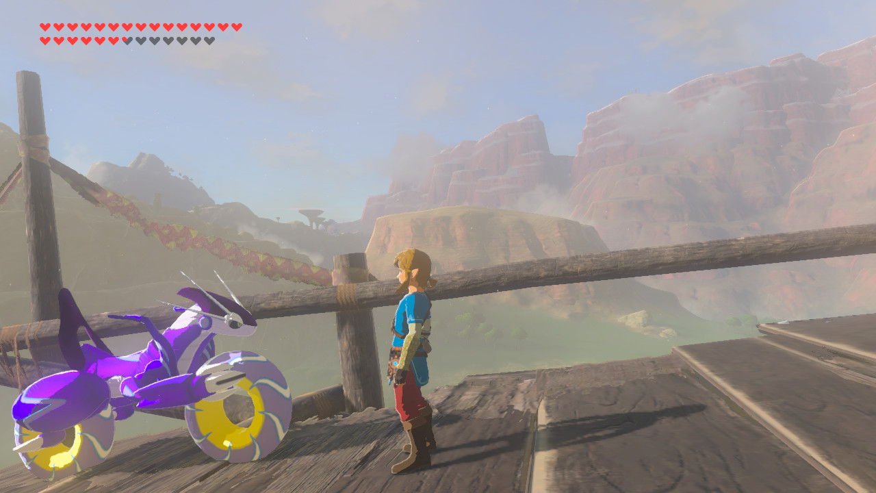 Miraidon bike over Master Cycle Mod for The Legend of Zelda: Breath of ...