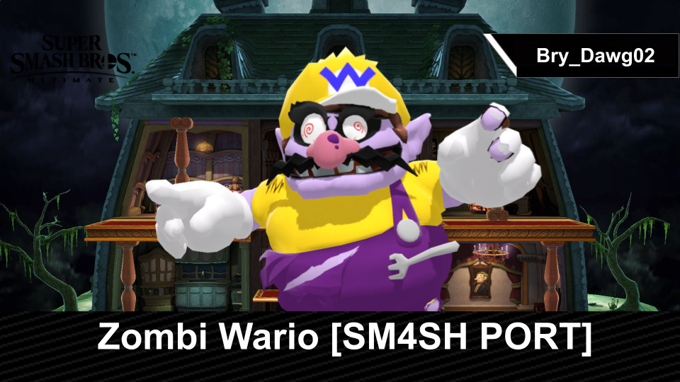 Zombi Wario (Port) Mod for Super Smash Bros. Ultimate | SSBU Mods