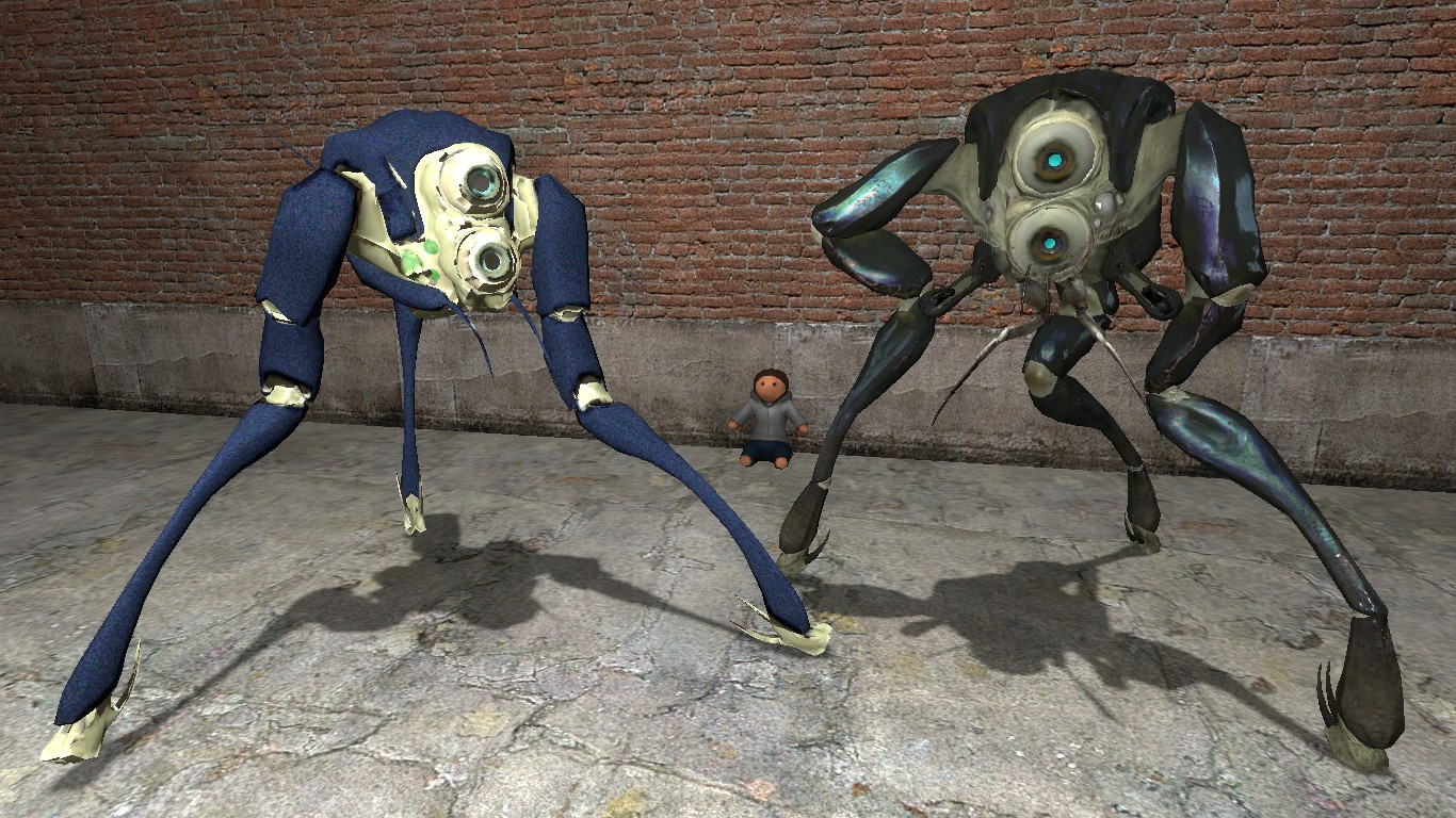 Replace Ministrider Flat Textures Mod for Half-Life 2 | HL2 Mods
