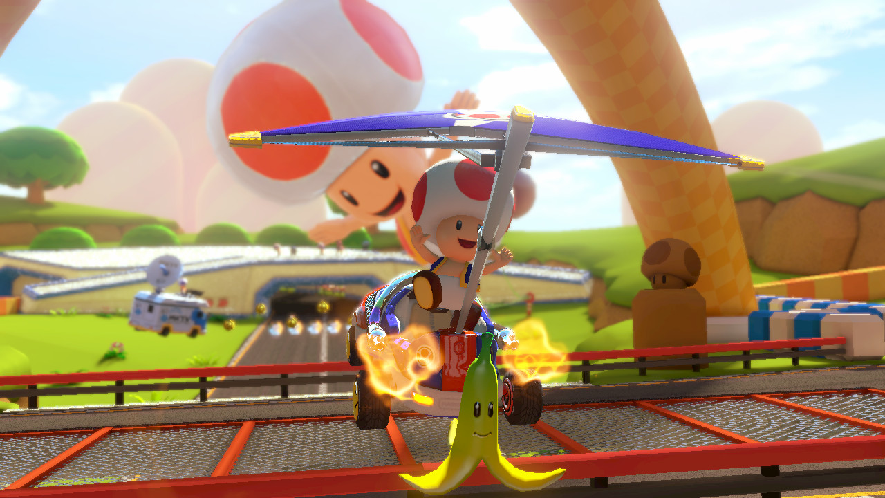 Toad Circuit In Mario Kart 8 (Cemu) Mod for Mario Kart 8 | MK8 Mods