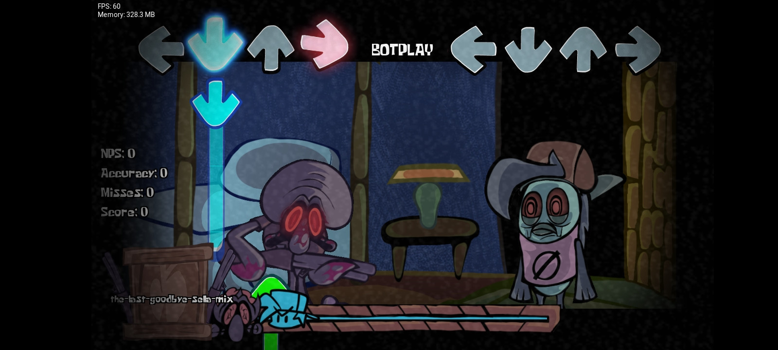 Squidward Funkin Bad Day Restored 1.5 Update Mod for Friday Night ...