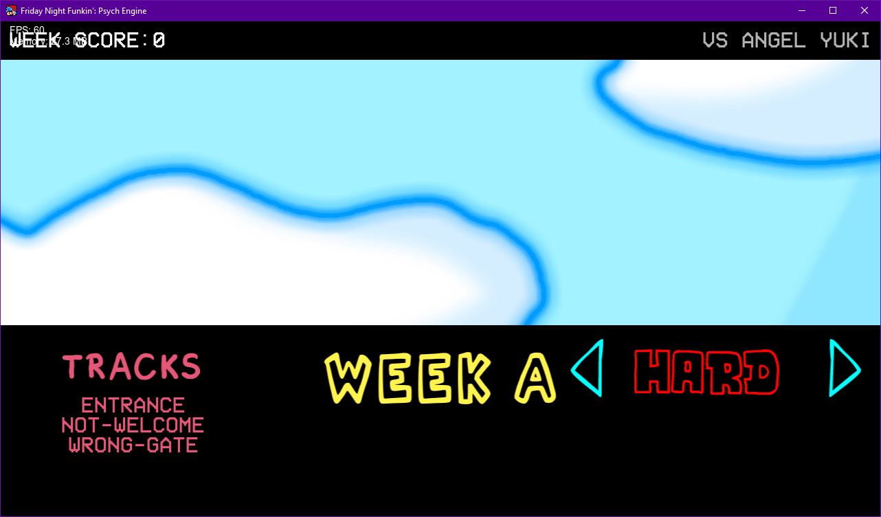 VS Angel Yuki V.1.5 Mod for Friday Night Funkin' | FNF Mods