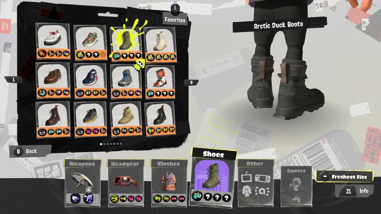 Jungle Boots Mod for Splatoon 3 | Splatoon 3 Mods