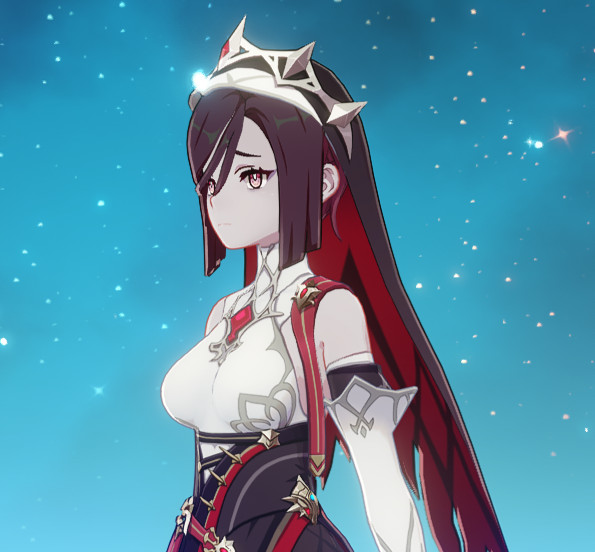 Rosaria Hair and Eyes Edit Mod for Genshin Impact | GI Mods