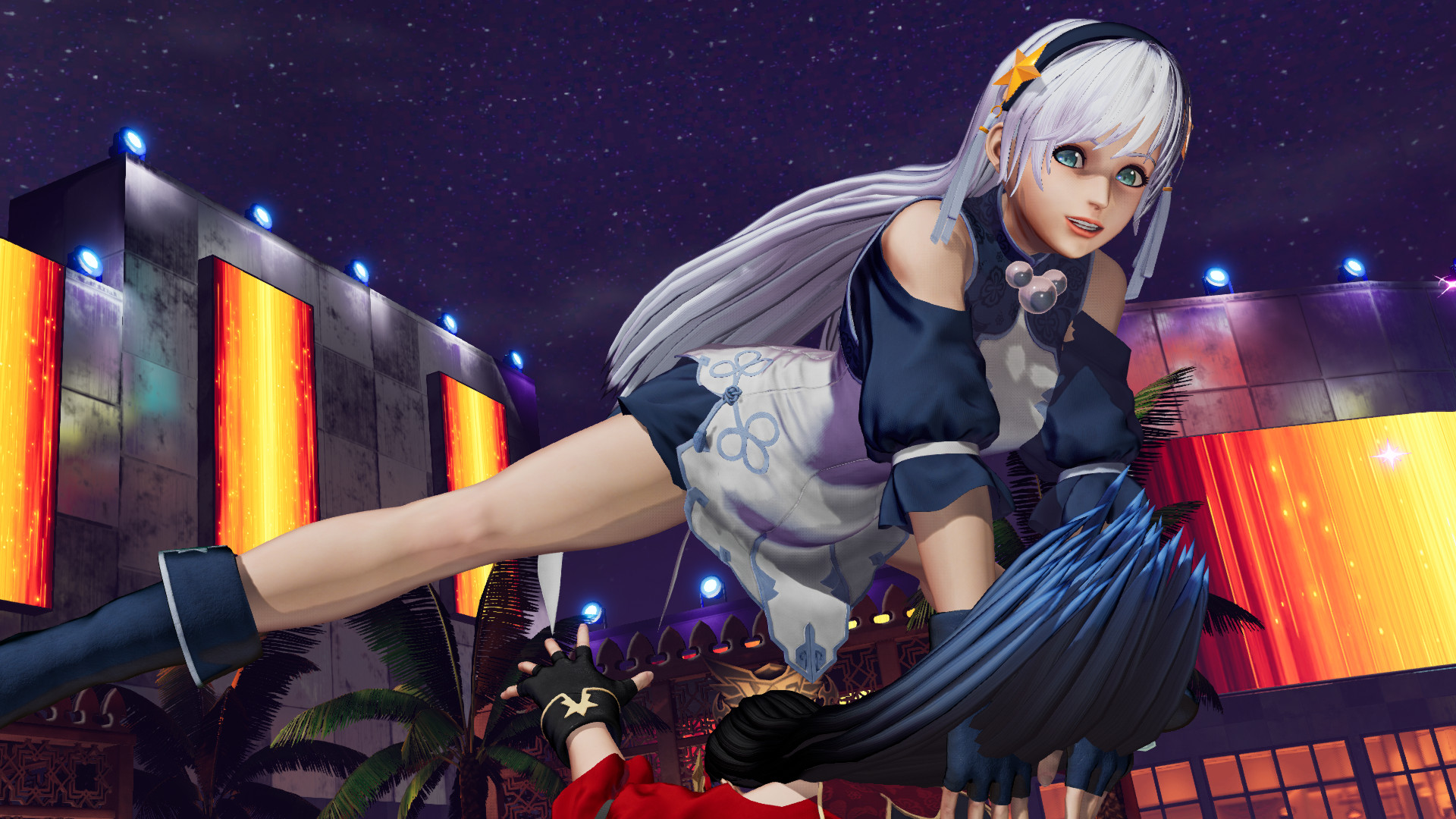 Long Hair Athena (KOFXV) Mod for The King of Fighters XV | KoFXV Mods