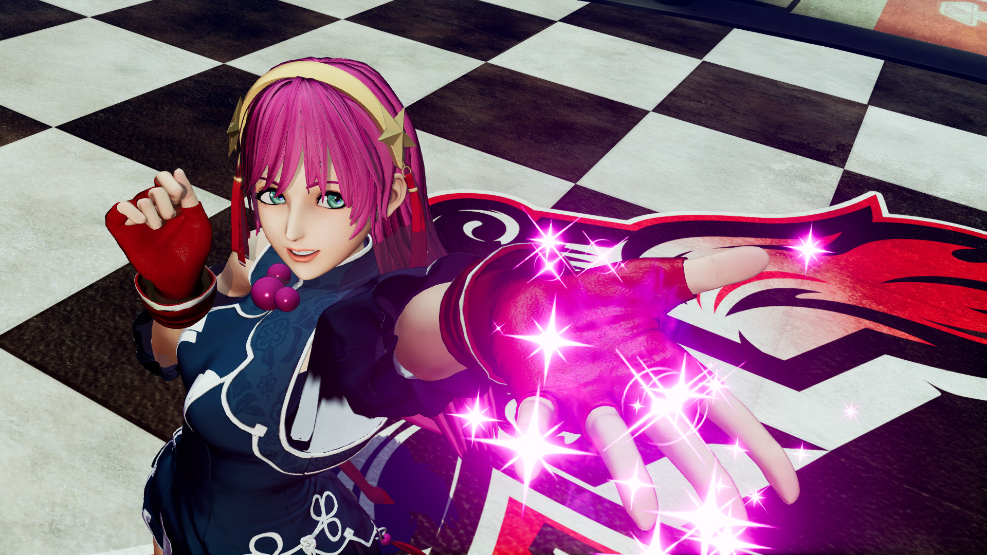 Long Hair Athena (KOFXV) Mod for The King of Fighters XV | KoFXV Mods