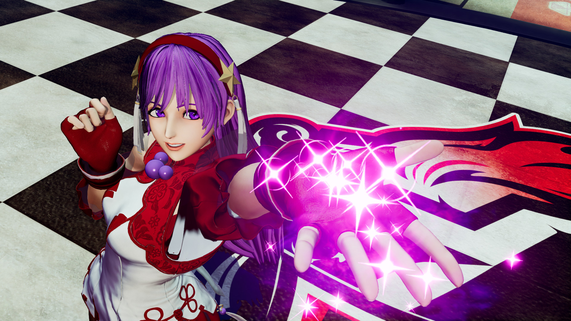 Long Hair Athena (KOFXV) Mod for The King of Fighters XV | KoFXV Mods