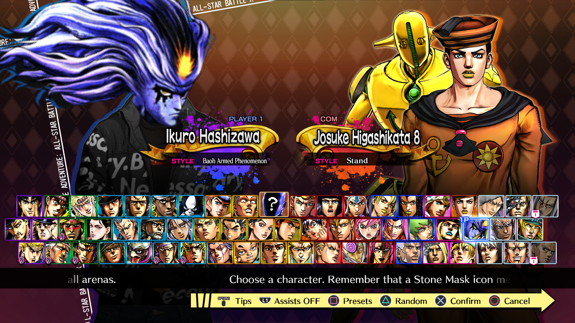 Baoh Drip UI Mod for JoJo's Bizarre Adventure: All-Star Battle R | ASBR ...