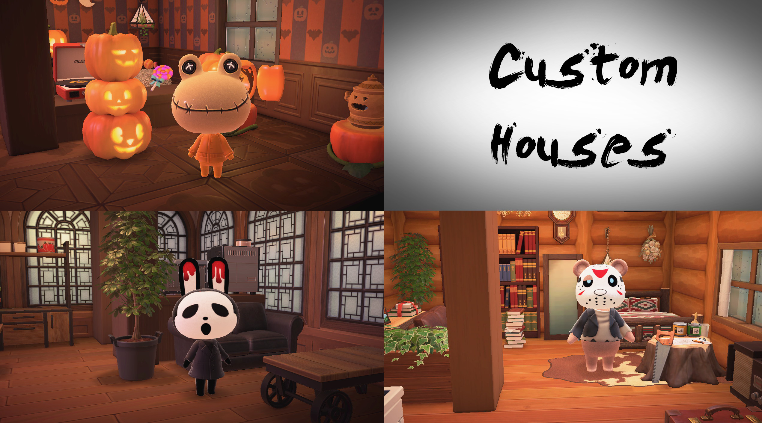 Horror Movie Villagers Mod for Animal Crossing: New Horizons | ACNH Mods