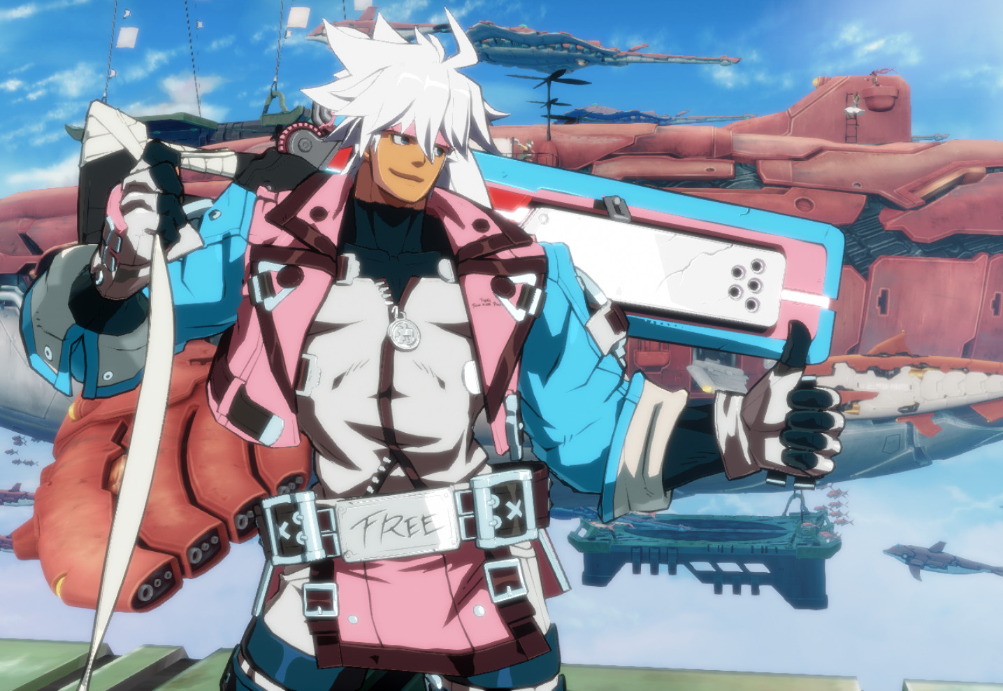 Trans Sol Badguy Mod for GUILTY GEAR -STRIVE- | GGST Mods