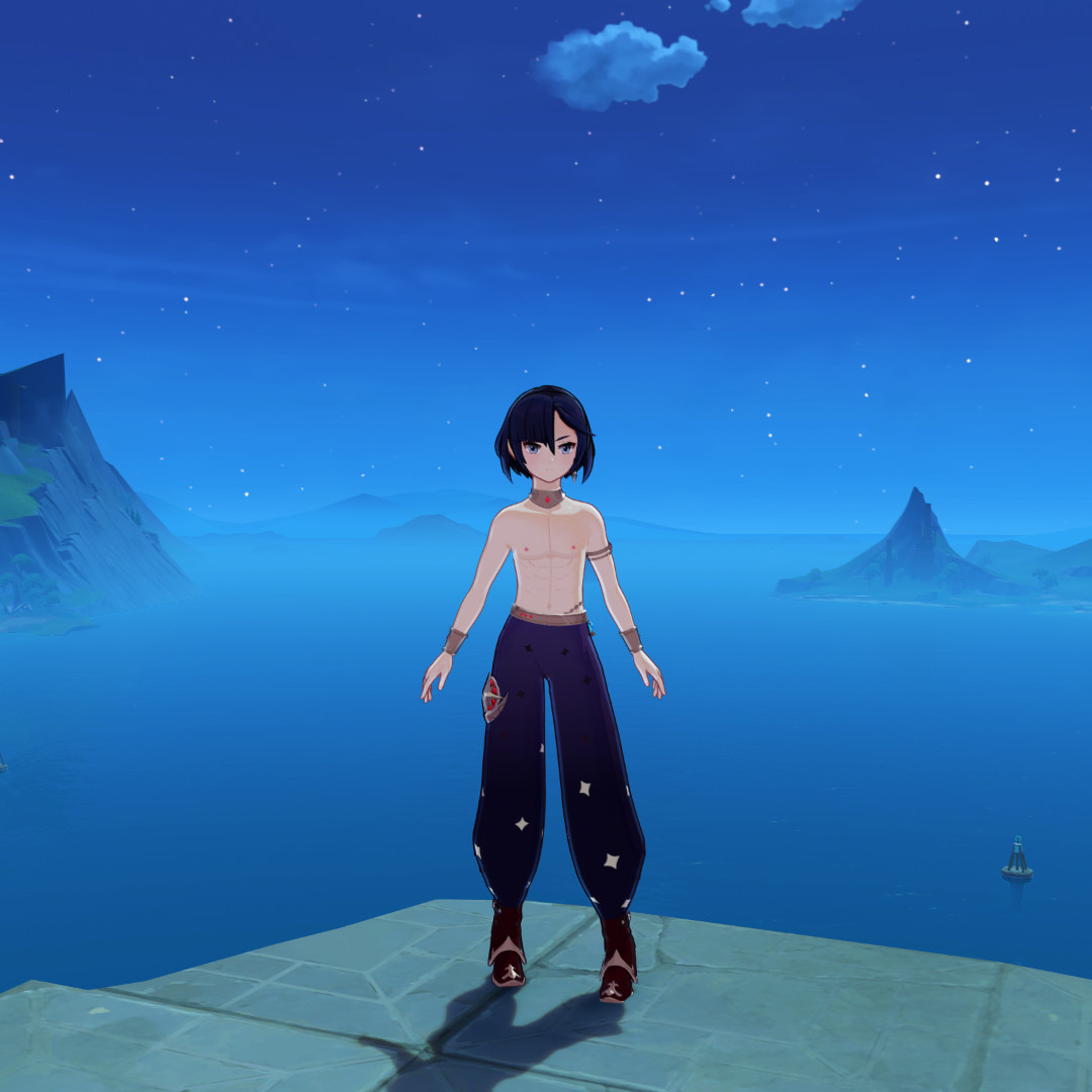 Mona Twinkified (genderbend) Mod for Genshin Impact | GI Mods