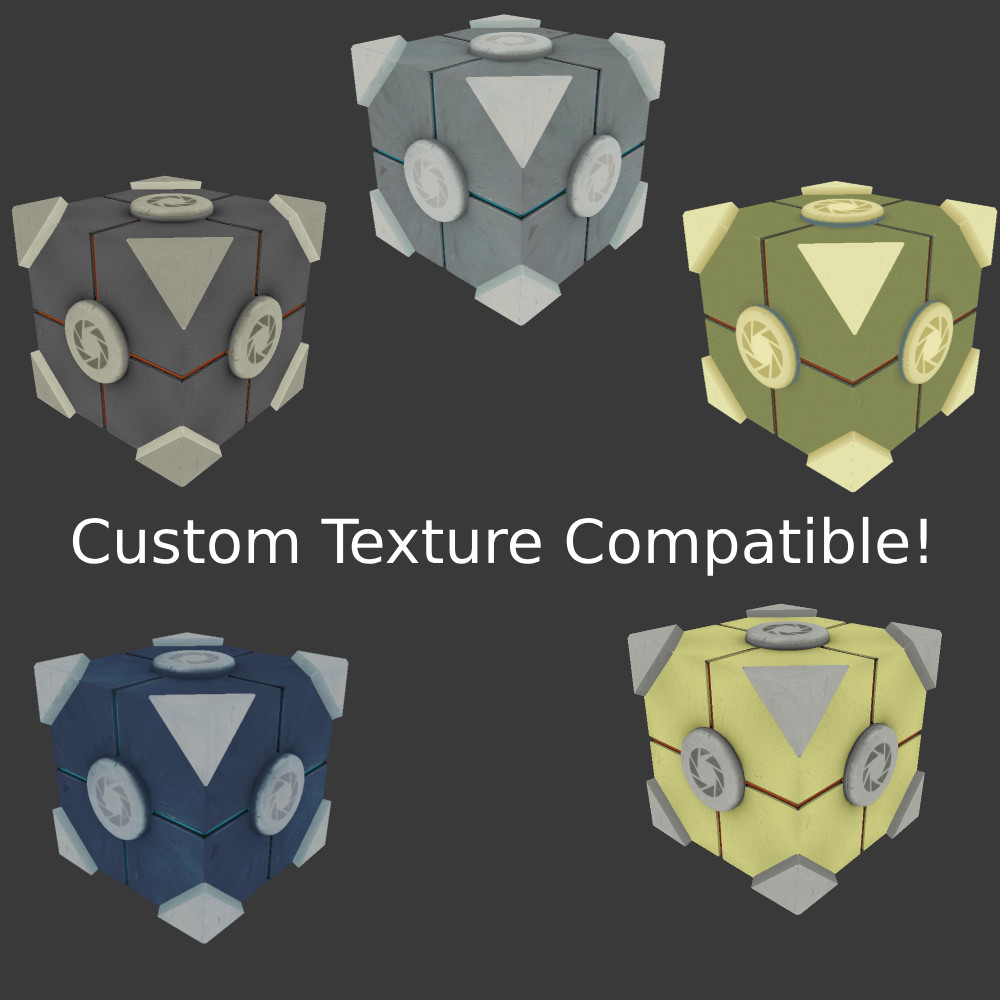 F-Stop Concept Styled Cube Model Mod for Portal | PRTL Mods
