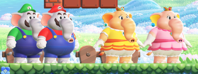 M&L Styled Characters Mod for Super Mario Bros. Wonder | SMBW Mods