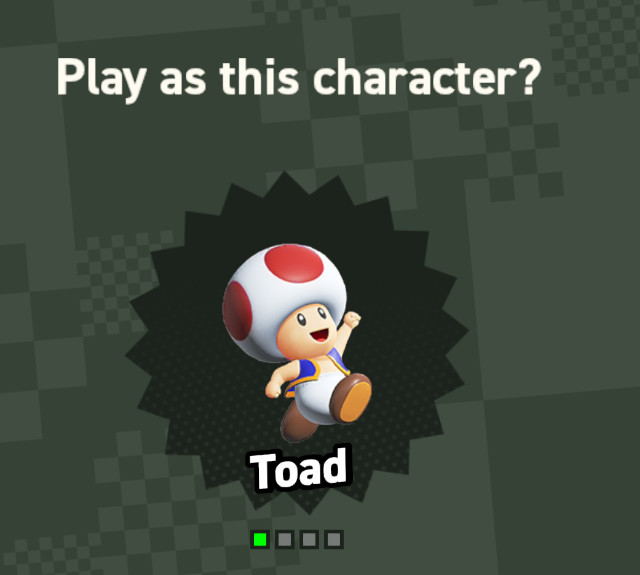 Toad over Blue Toad Mod for Super Mario Bros. Wonder | SMBW Mods