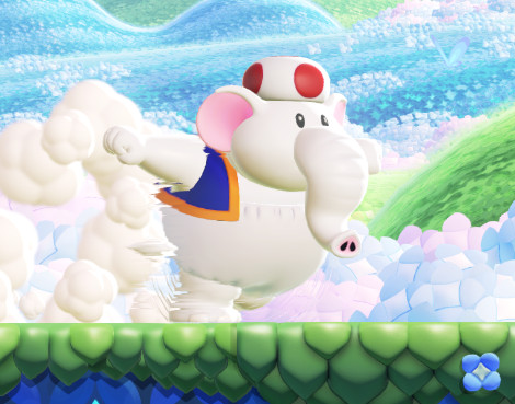 Toad over Blue Toad Mod for Super Mario Bros. Wonder | SMBW Mods