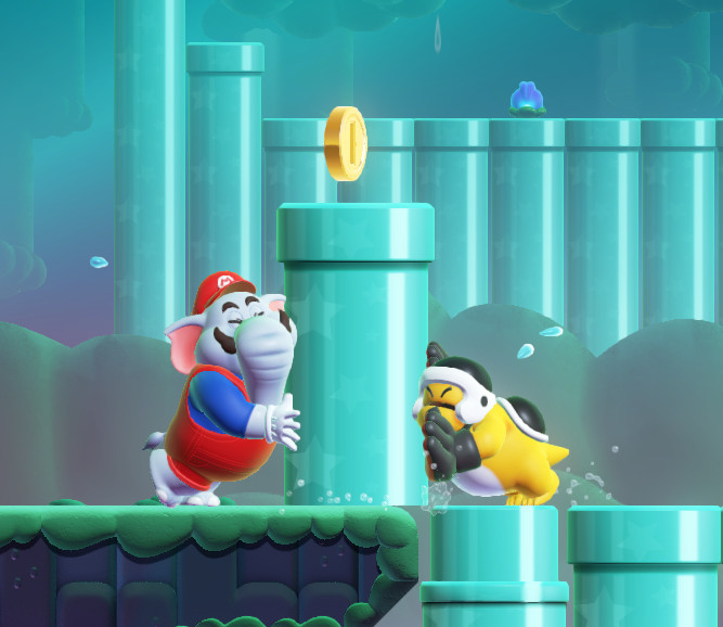 Inverted Overalls Mod for Super Mario Bros. Wonder | SMBW Mods