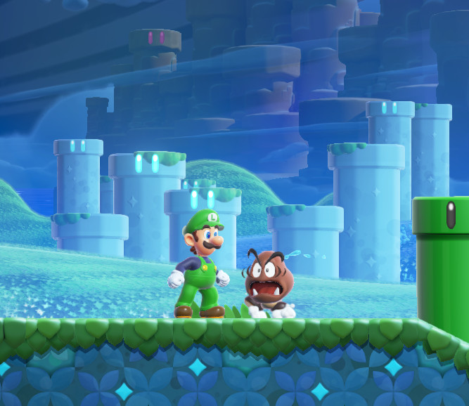 Inverted Overalls Mod for Super Mario Bros. Wonder | SMBW Mods