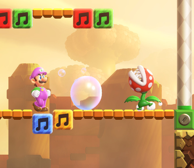 Inverted Overalls Mod for Super Mario Bros. Wonder | SMBW Mods