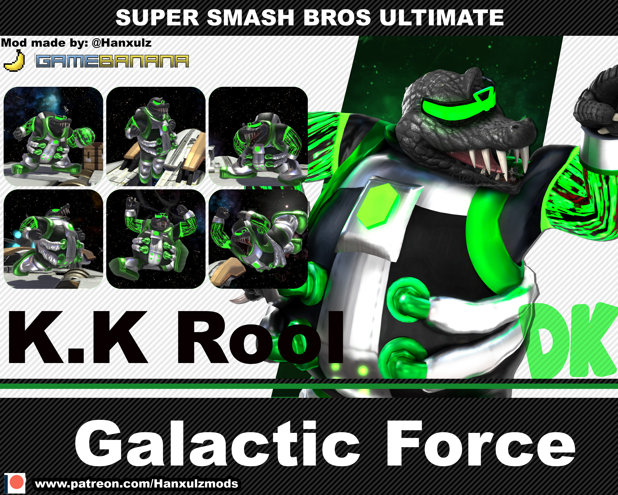 King K Rool (Galactic Force) Mod for Super Smash Bros. Ultimate | SSBU Mods
