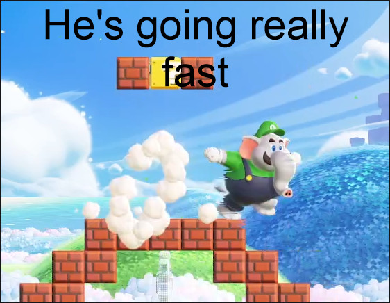 Super Speed(Walking and Running) All Character Mod for Super Mario Bros ...
