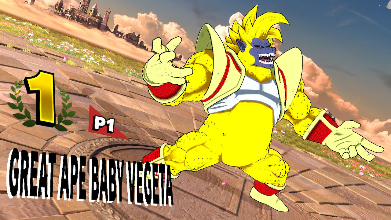 Great Ape Baby Vegeta Mod for Super Smash Bros. Ultimate | SSBU Mods