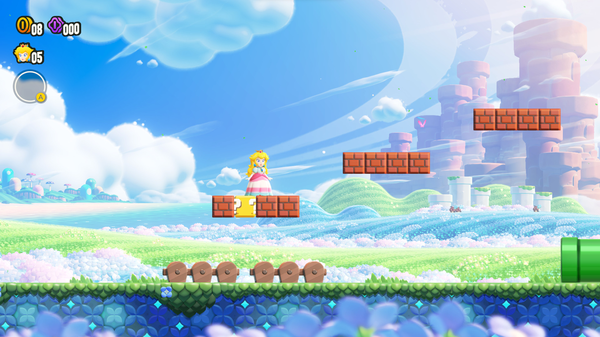 Trans Flag Peach! Mod for Super Mario Bros. Wonder | SMBW Mods