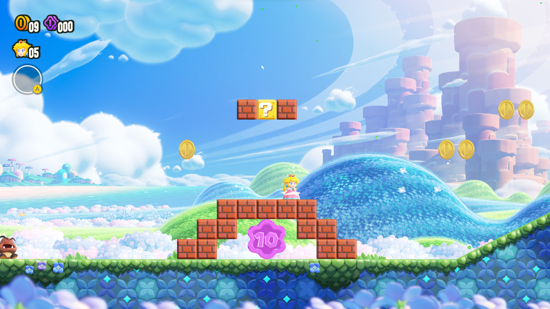 Trans Flag Peach! Mod for Super Mario Bros. Wonder | SMBW Mods