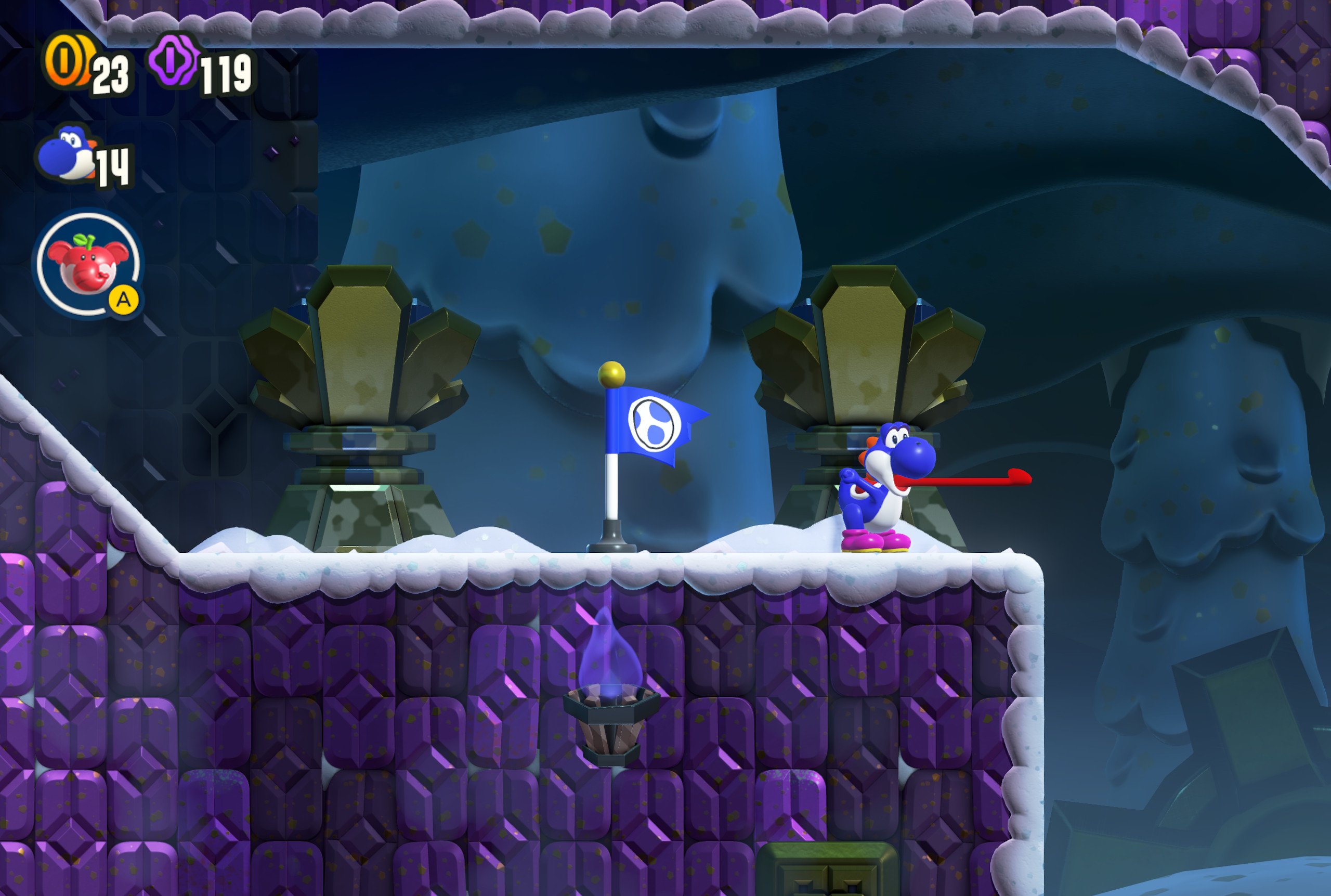 Comprehensive Playable Blue Yoshi Mod for Super Mario Bros. Wonder ...