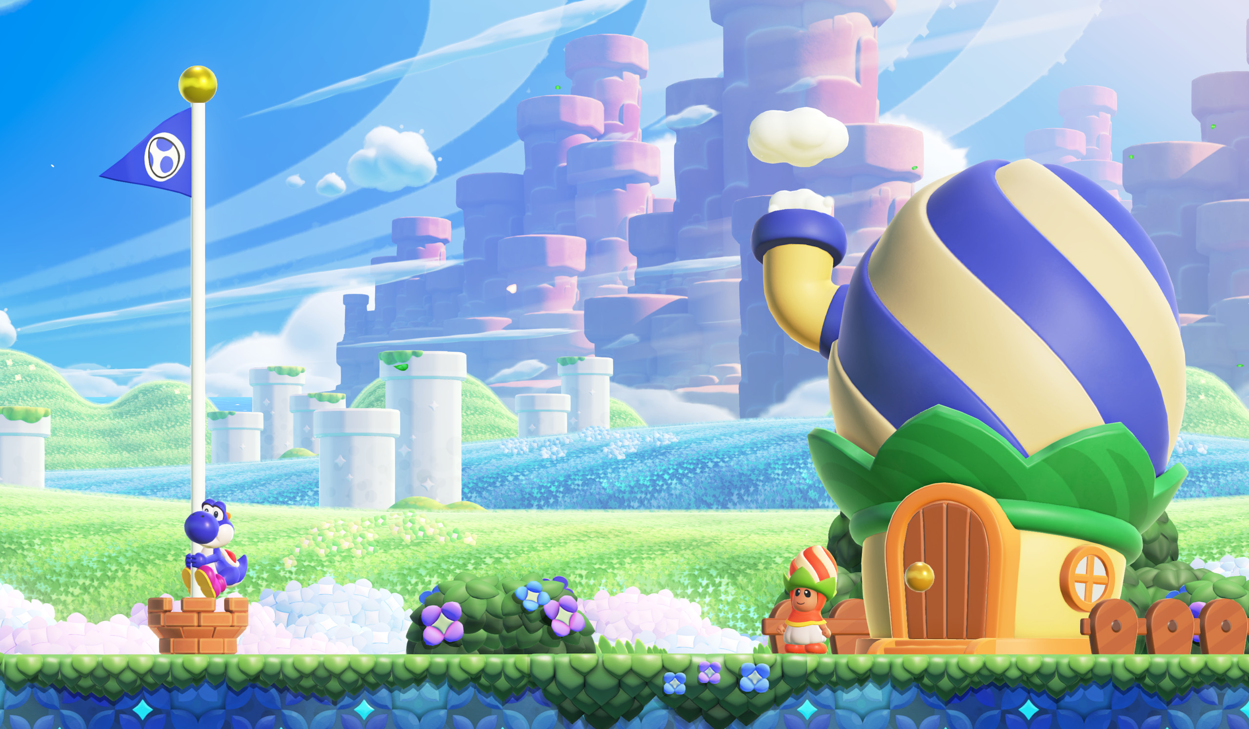 Comprehensive Playable Blue Yoshi Mod for Super Mario Bros. Wonder ...