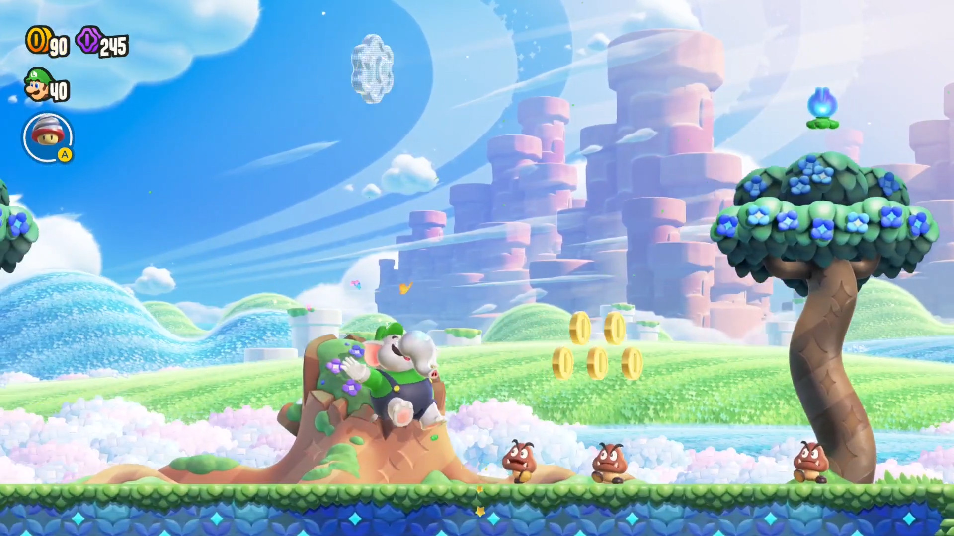 No Damage for All Characters Mod for Super Mario Bros. Wonder | SMBW Mods