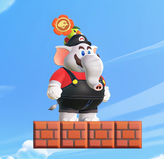 Red Star Mario in Wonder! Mod for Super Mario Bros. Wonder | SMBW Mods