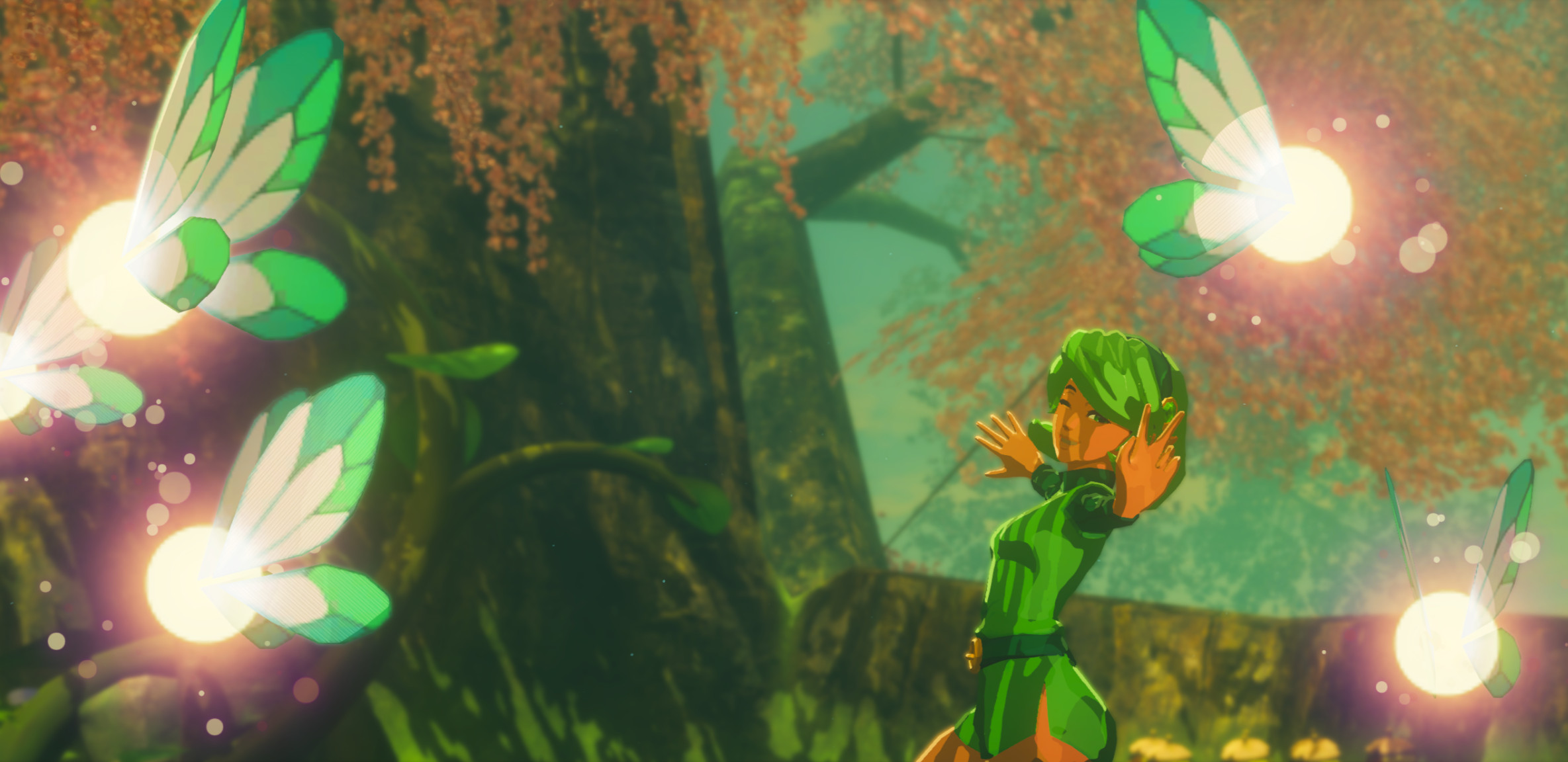 Extra Thicc Saria Cosplay Mod for The Legend of Zelda: Breath of the ...