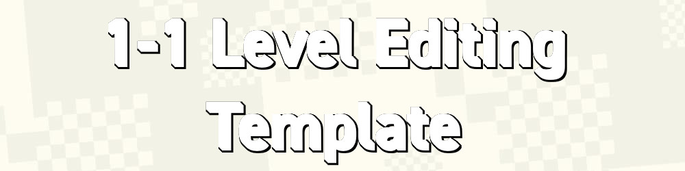 1-1 Level Templates Mod for Super Mario Bros. Wonder | SMBW Mods