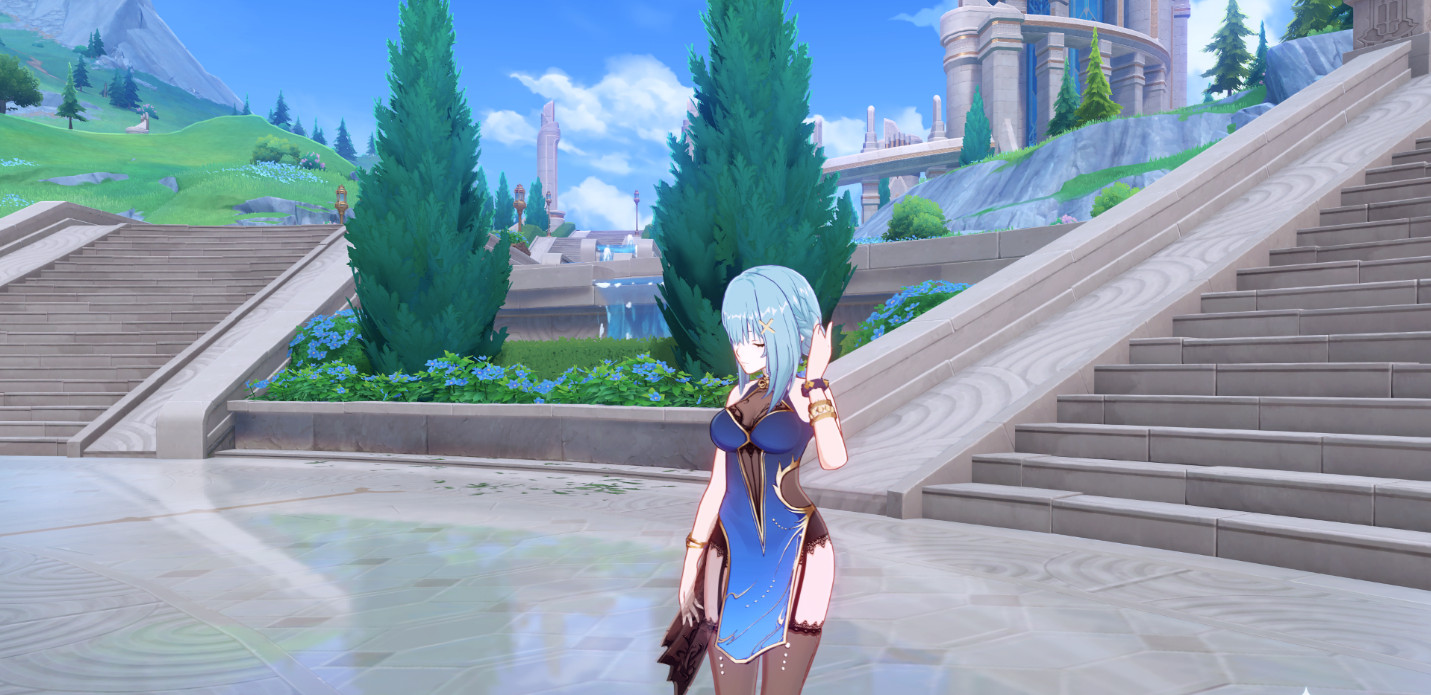 Elegant Eula Mod for Genshin Impact | GI Mods