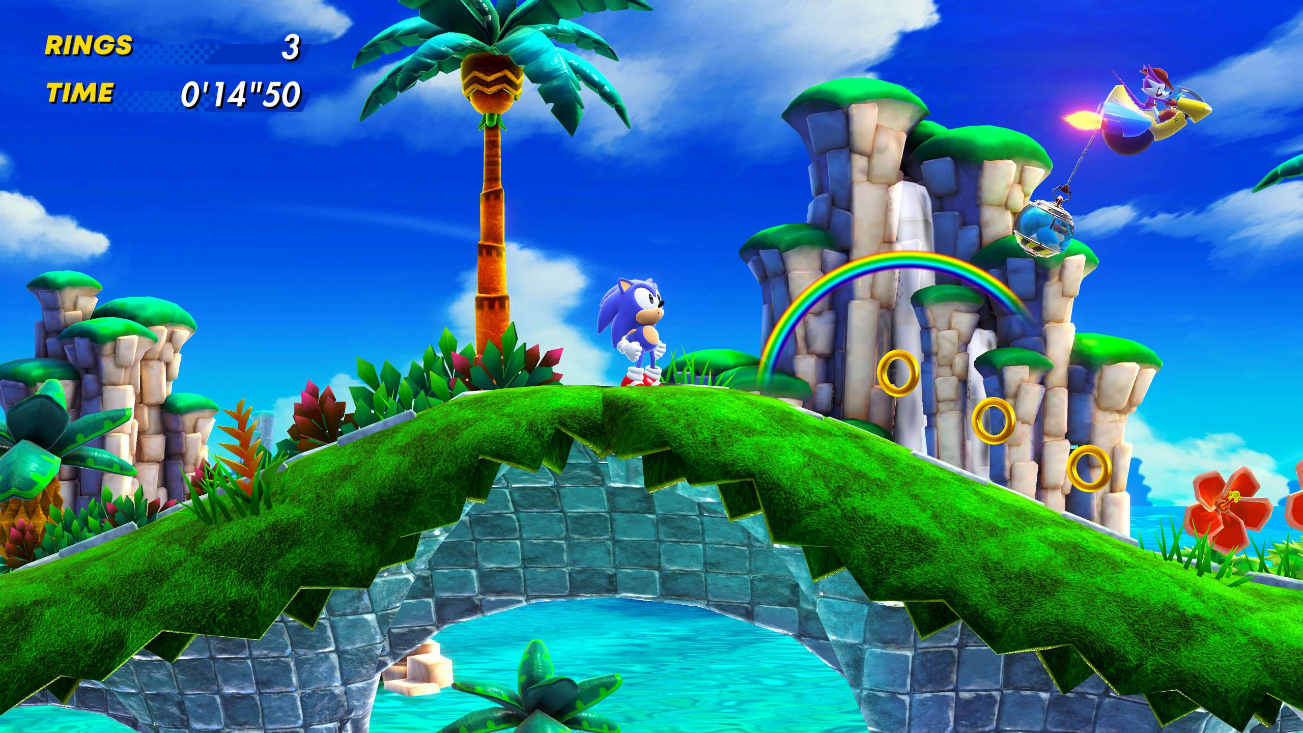 Sonic 1/CD Style Recolor Mod for Sonic Superstars | SSS Mods