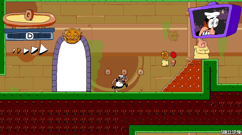 The Lost Oh Shit Level Mod for Pizza Tower | PT Mods