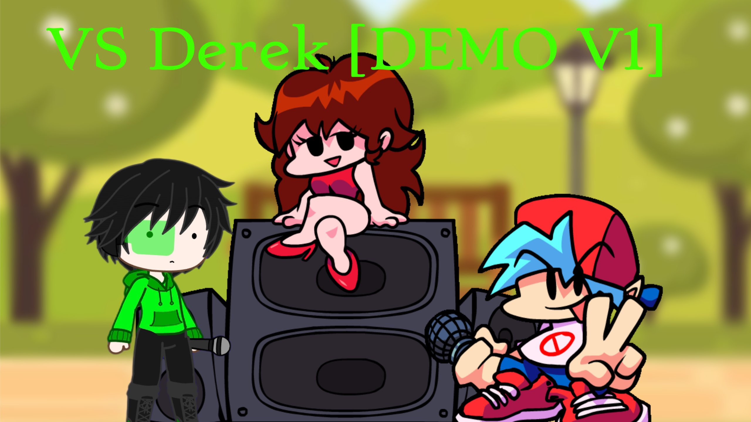 FNF' Vs Derek - Friday Night Funkin Mod [GACHA] Mod for Friday Night ...