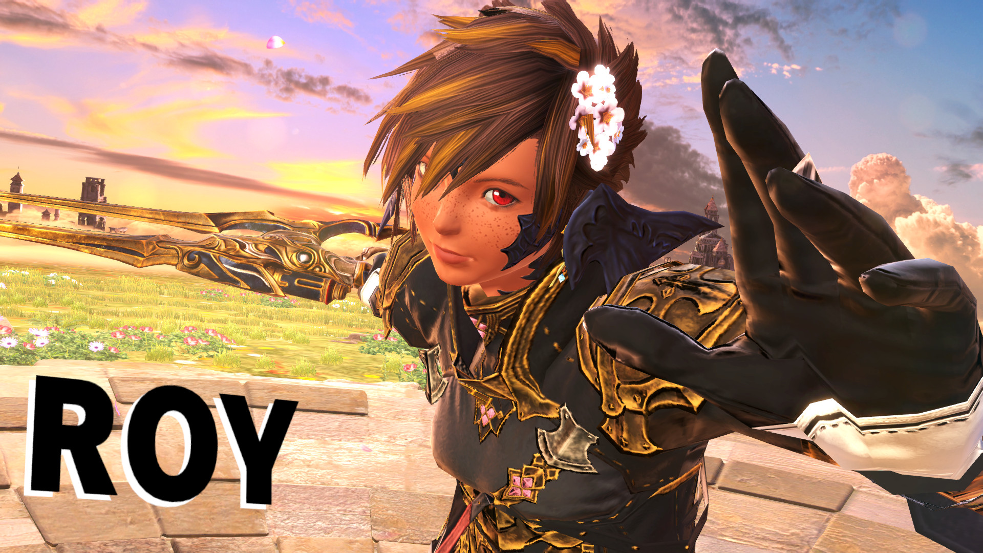 Yui Chips (FFXIV Warrior of Light OC) Mod for Super Smash Bros ...