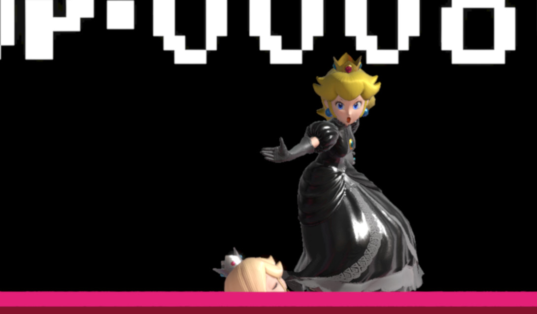 Goth Peach Mod for Super Smash Bros. Ultimate | SSBU Mods