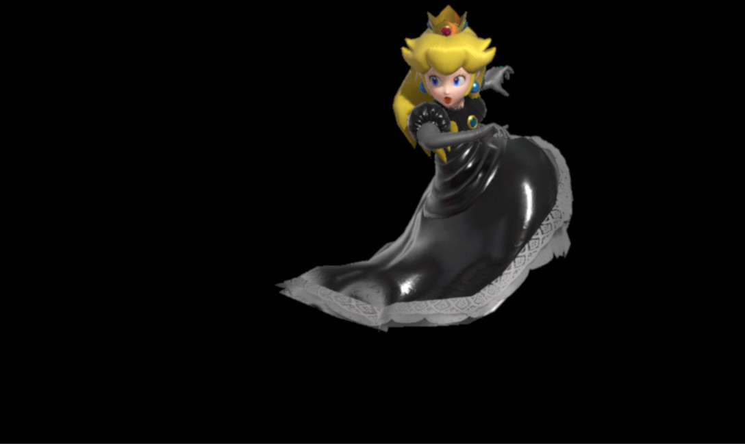 Goth Peach Mod for Super Smash Bros. Ultimate | SSBU Mods