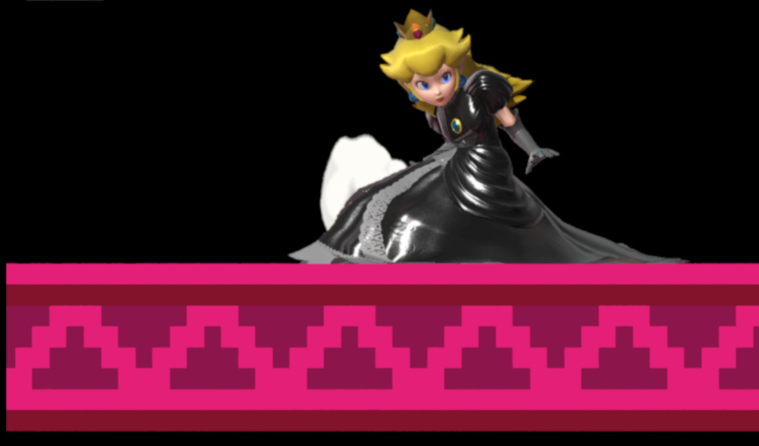 Goth Peach Mod for Super Smash Bros. Ultimate | SSBU Mods
