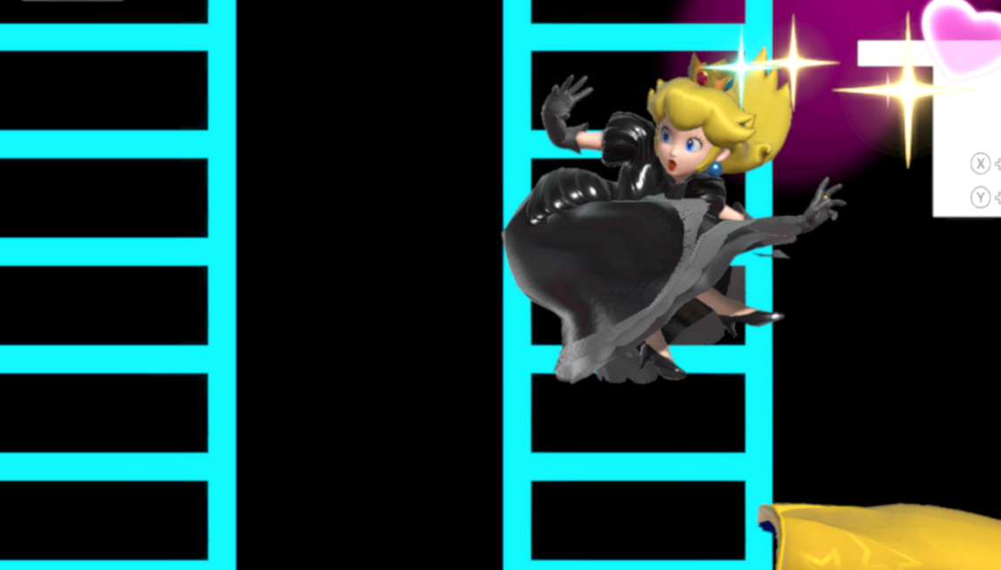 Goth Peach Mod for Super Smash Bros. Ultimate | SSBU Mods