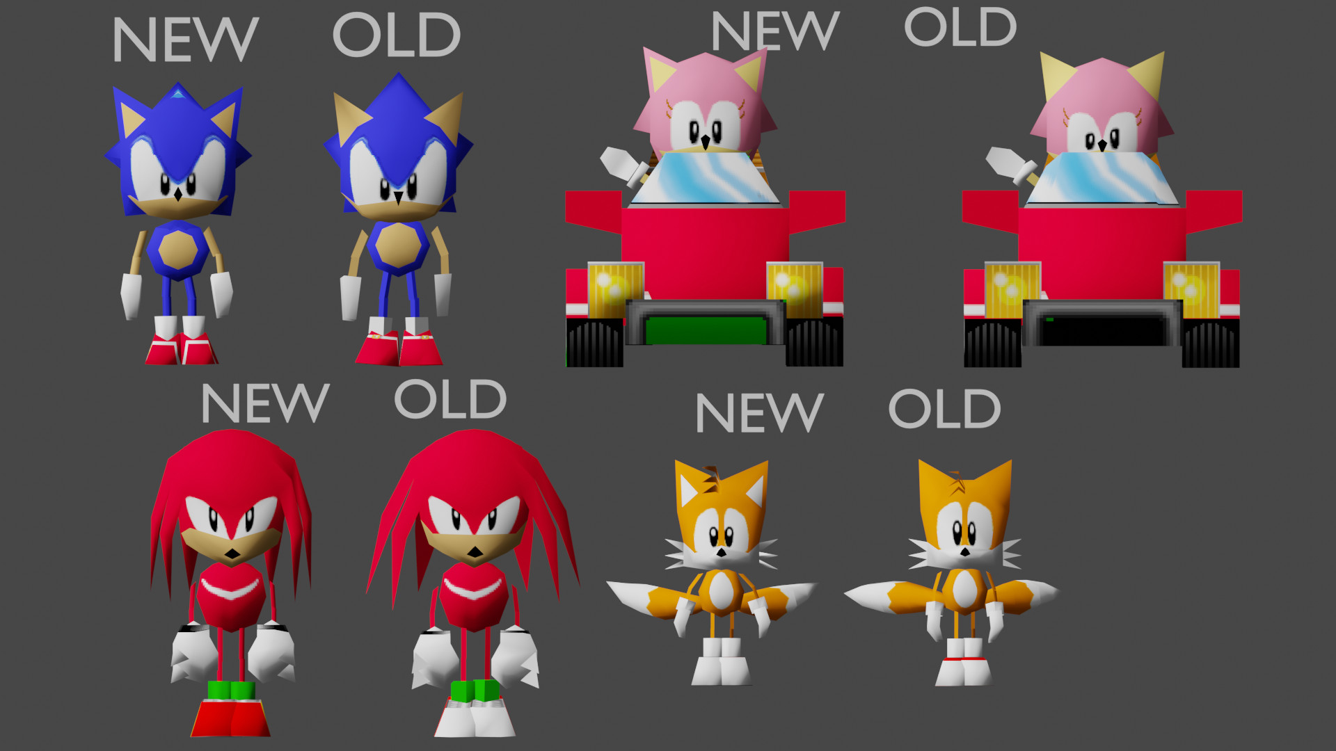 Sonic R Remodels Mod for Sonic R | SR Mods