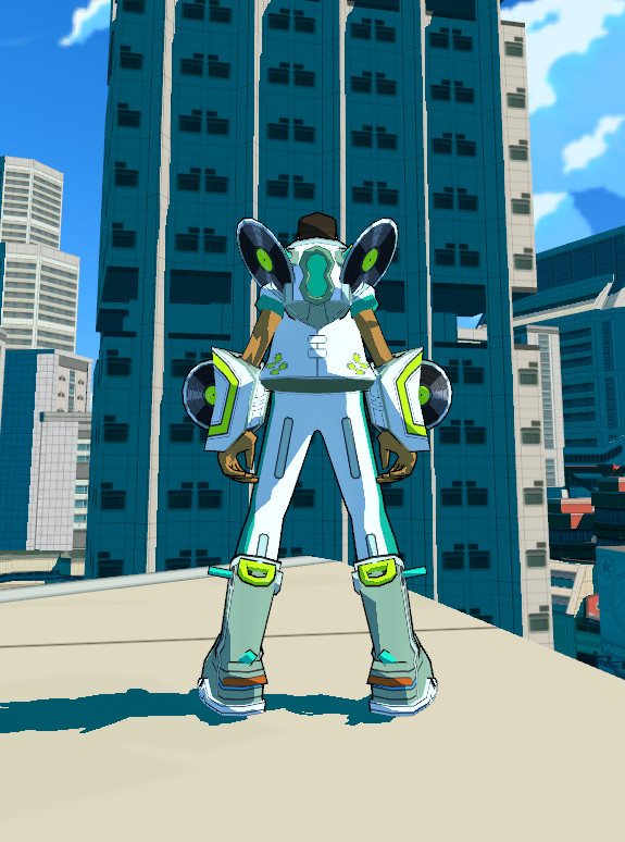 Dj Cyber, alt model (Side B) Mod for Bomb Rush Cyberfunk | BRC Mods