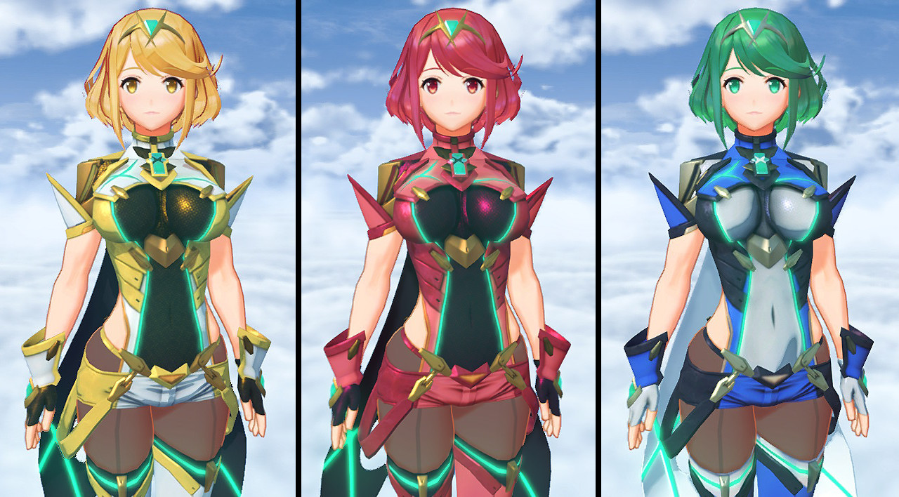 SSBU Pyra Texture Mod Collection Mod for Xenoblade Chronicles 2 | XC2 Mods