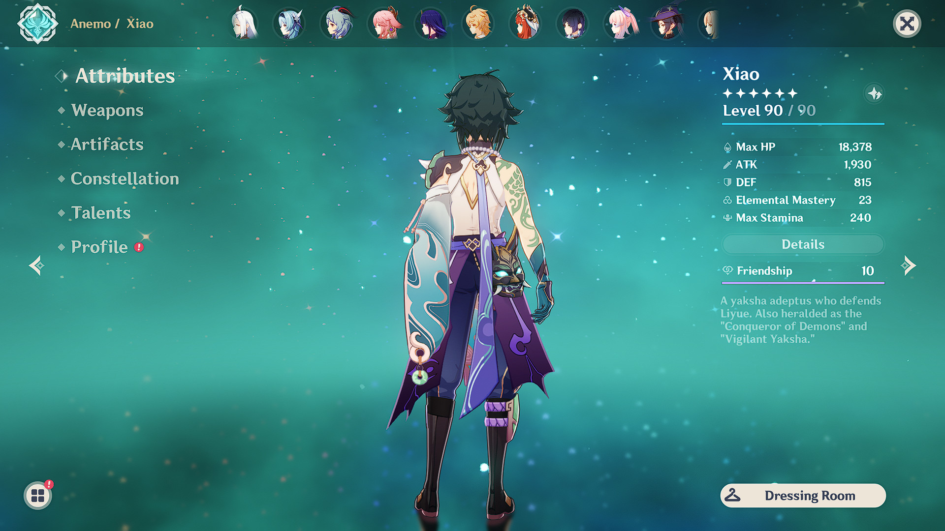 Buff Xiao Mod for Genshin Impact | GI Mods