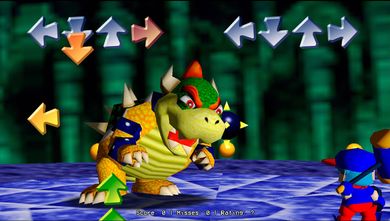 FNF INFERNAL BOUT v1.2 (SMB WONDER UPDATE) Mod for Friday Night Funkin ...