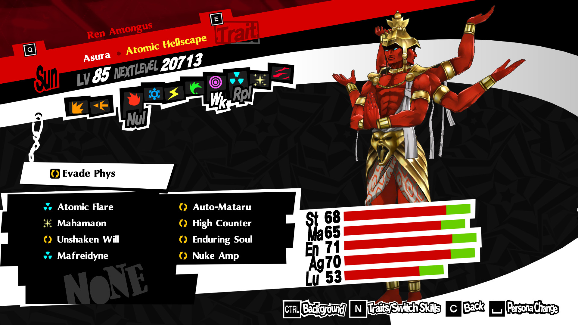 Persona 3 Portable Skill Icons Mod for Persona 5 Royal (PC) | P5R (PC) Mods