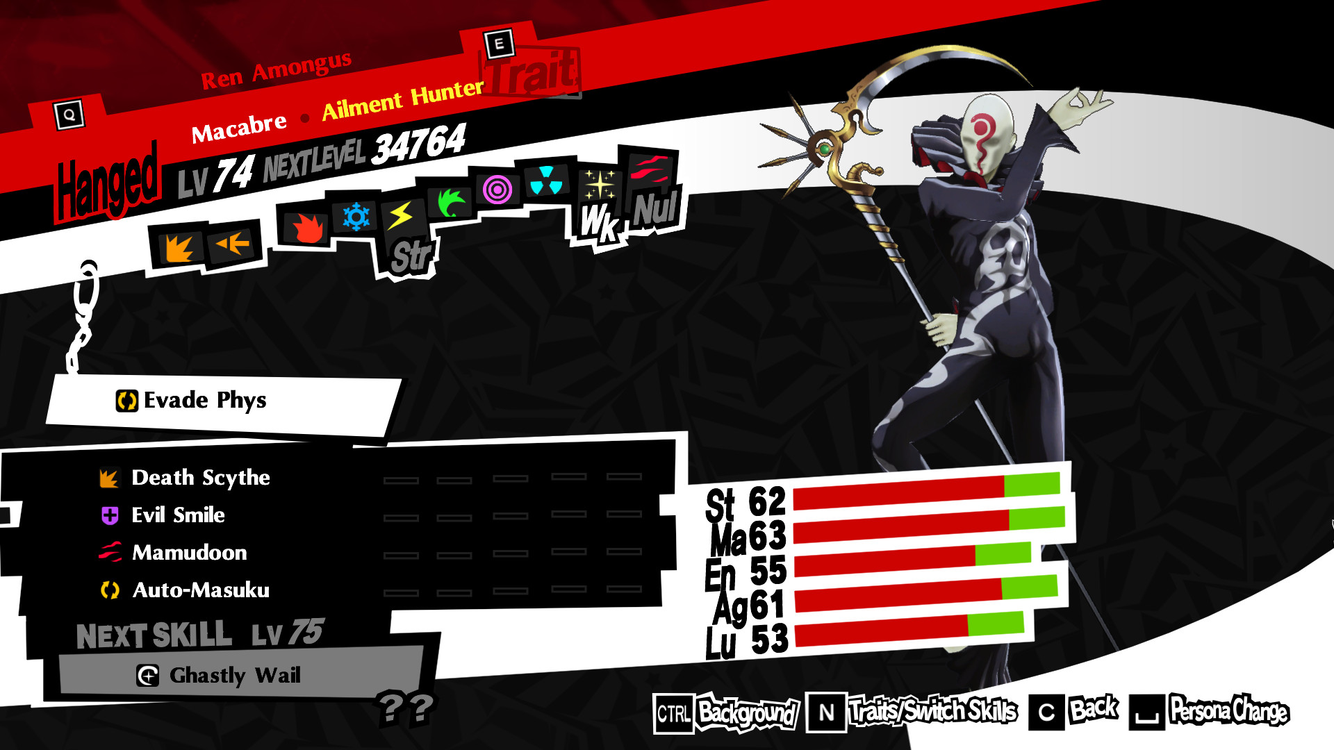 Persona 3 Portable Skill Icons Mod for Persona 5 Royal (PC) | P5R (PC) Mods